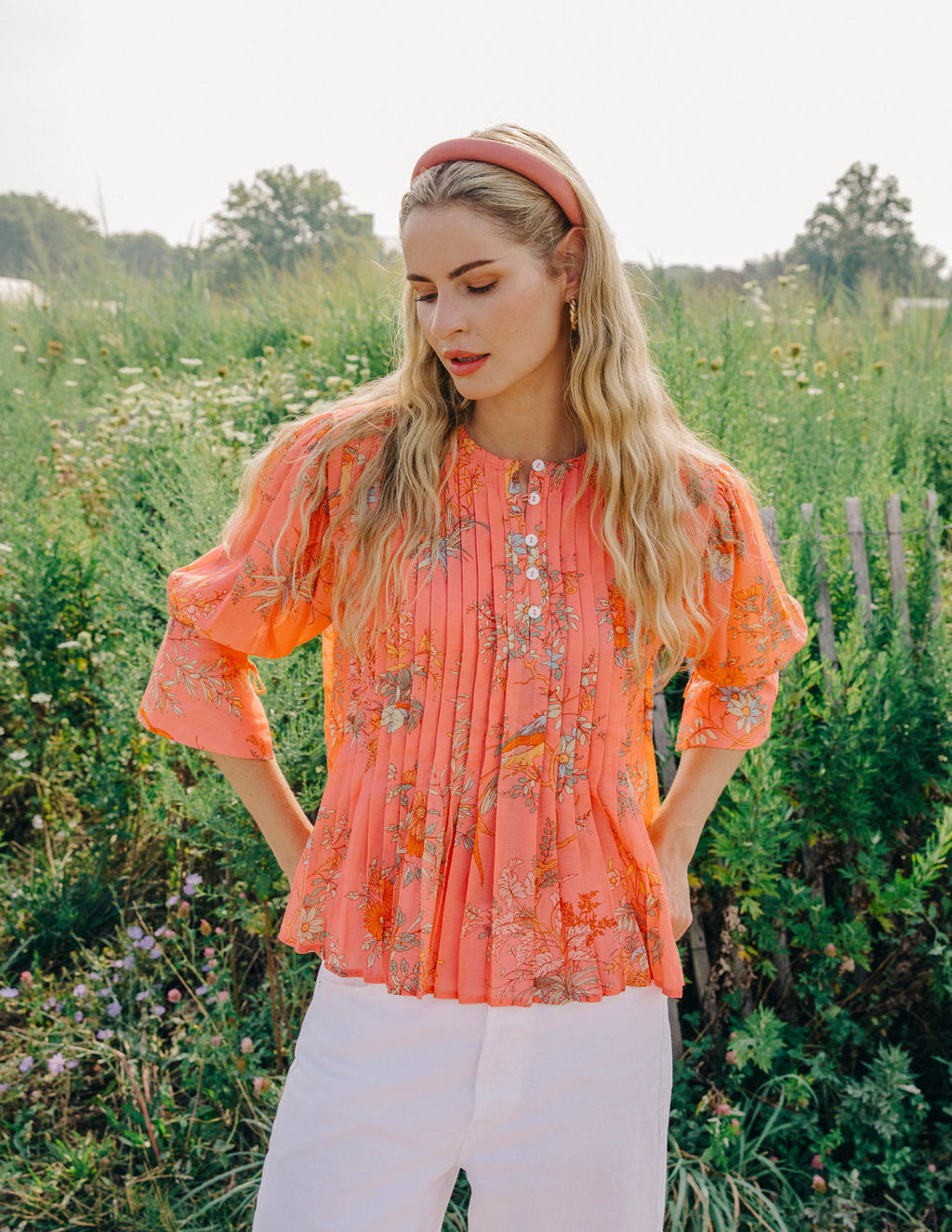 Milly Top Mayfair Floral Print Love The Label – Monkee's of High Point